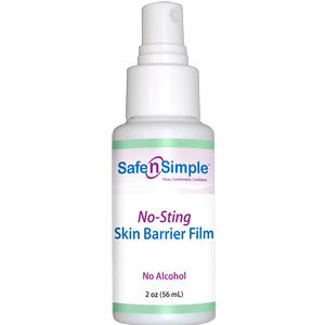 Safe N Simple Skin Barrier Spray 2 oz No Sting