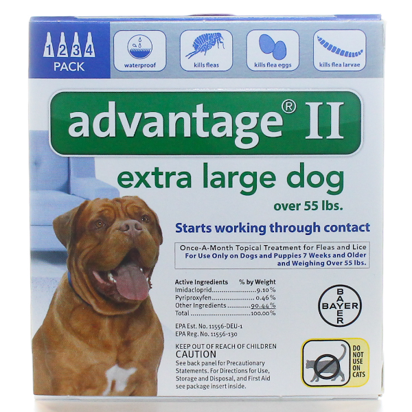 Advantage Dog 55+ Lb #4 OTC 4 Sl By Bayer Pet Otc(Vet)