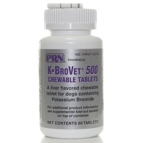 K-Brovet Chew Tab 500mg 60# 60 Tab By Prn Pet Rx(Vet)