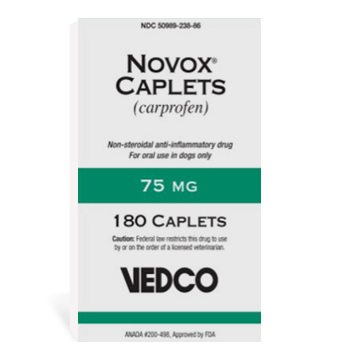 Novox 75mg Caplets 180 Cap By Vedco Pet Rx(Vet)