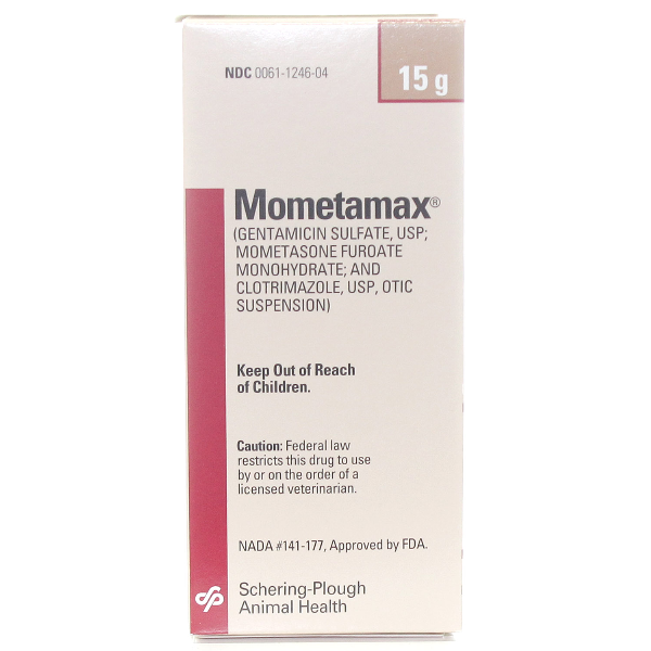 Mometamax Otic Susp. 15gm Bottle 15gm Ssp By Schering Plough Pet Rx(Vet)