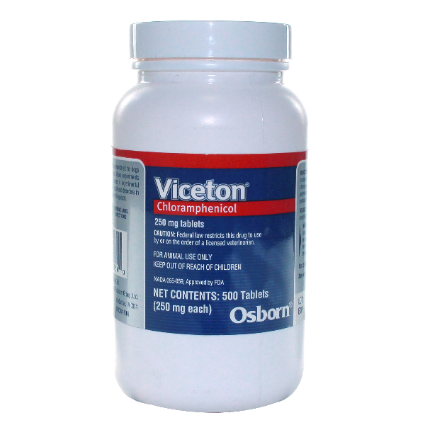 Viceton Tab 250mg 500# 500 Tab By Bimeda Pet Rx(Vet)