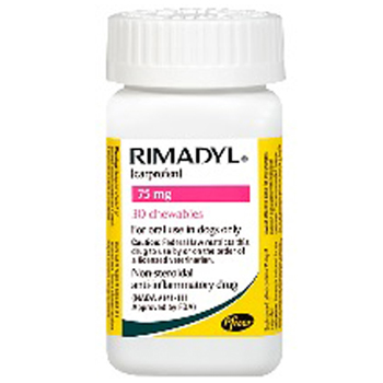Rimadyl Chew Tabs 75mg 30 Count 30 Tab By Zoetis Pet Rx(Vet)