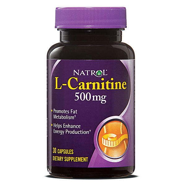 Natrol L-Carnitine 500Mg 30 Cap
