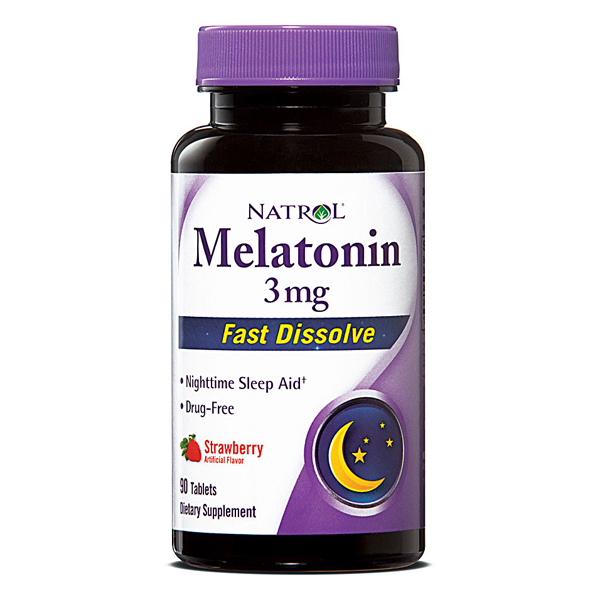 Natrol Melatonin 3mg Fast Disslv 90 Tab