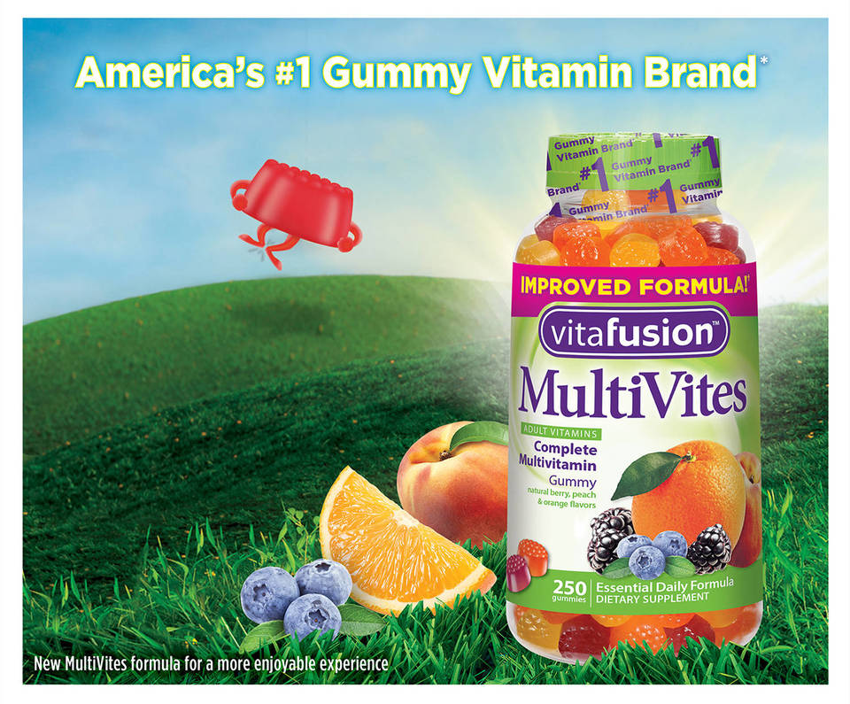 Vitafusion Multivites Adult Gummy Vitamins - 250 Count