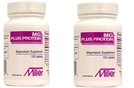 Mg Plus Protein Magnesium Tab 100 Tablets x 2 Bottle BOGO DEAL