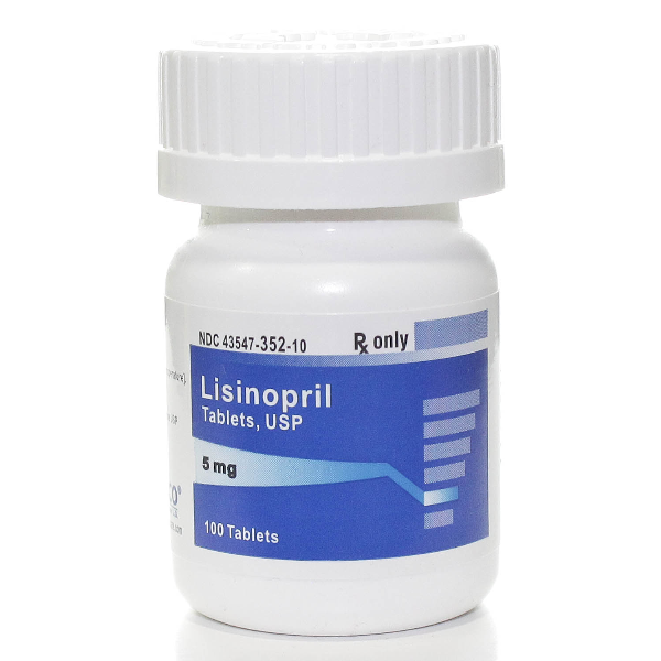 RX ITEM-Lisinopril 5Mg 100 Tab By Solco Pharma