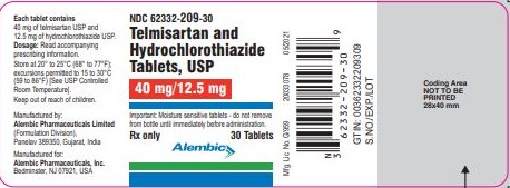 Rx Item-Telmisartan-Hctz 40/12.5Mg Tab 30 By Alembic Pharma Gen ...