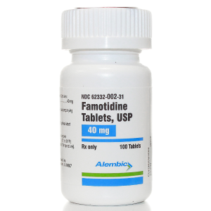 Rx Item-Famotidine 40Mg Tab 100 By Alembic Pharma Generic Pepcid RX