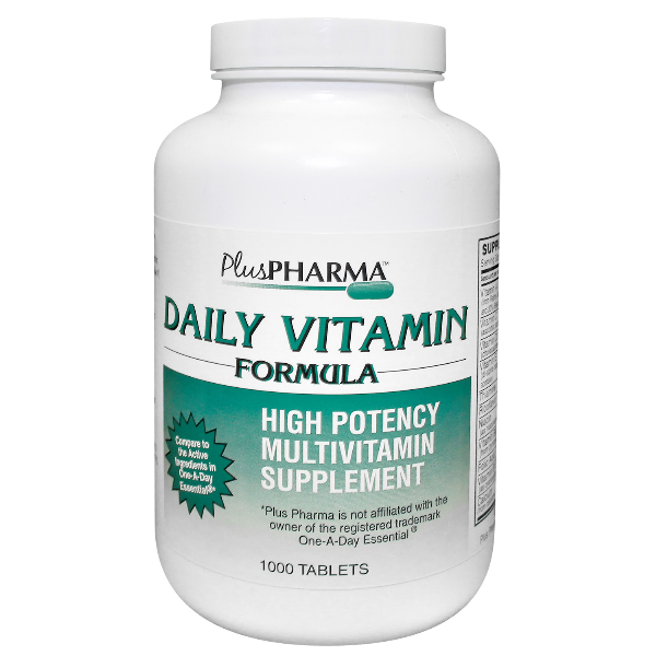 Daily Vitamin Formula 100 Tab By Plus Pharma Generic One-A-Day