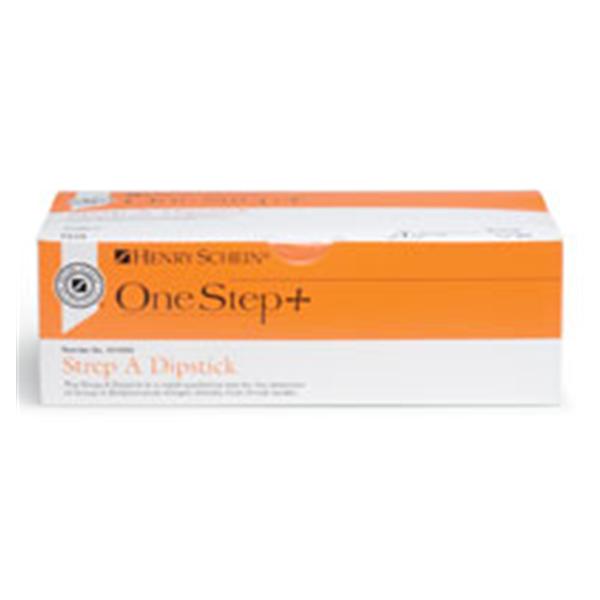 Henry Schein Onestep+ Strep A Dipstick Test Clia Waived 25/Bx RX ITEM