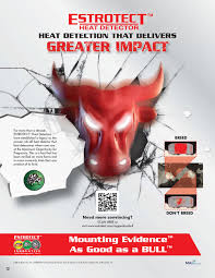 Estrotect Heat Detector - Orange (Red) B50 By Rockway