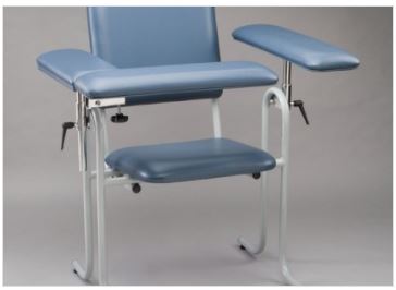 Tech-Medium Blood Draw Chair Each 4382-F By Dukal