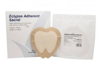 Dukal Eclypse Adherent Sacral Super Absorbent Dressing Box Cr3985 By Dukal
