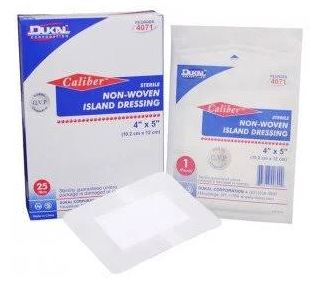 Dukal Caliber Non-Woven Island Dressing Case 4076 By Dukal