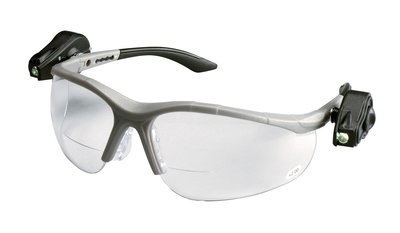 Light Vision Protective Eyewear - Clear Anti-Fog Gray Frame +2.5 ...