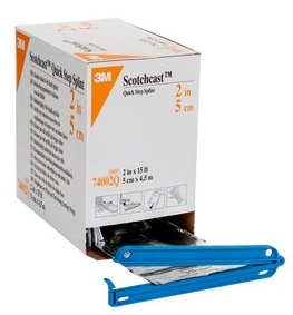 Scotchcast Quick Step Double Sided Felt Roll Splint 2X 15' Each By 3M ...