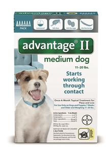 Advantage II - Dog 11-20# Teal