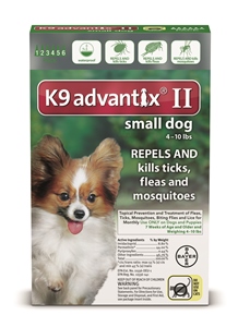 Advantix II - Dog 4-10# Green - 0.4ml Tube