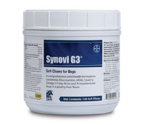 Synovi G3 Soft Chew B120 By Bayer Direct(Vet)