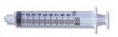Syringes (BD Medical ) 10cc Eccentric Tip B100 By Becton Dickinson ...