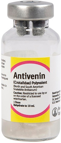Antivenin (Crotalidae) Polyvalent,Nor and Sou Am 10ml DS By Boehringer ...