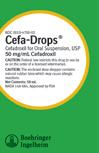 Cefa-Drops (Cefadroxil) 50mg 15cc By Boehringer Ingelheim Vetmedica