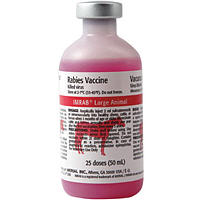 Imrab Large Animal Rabies Vaccine Killed Virus 25Ds By Boehringer ...