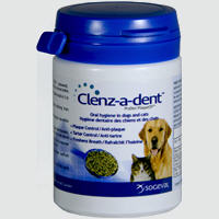 Clenz-A-Dent Plaqueoff Food Additive 40gm By Ceva(Vet)