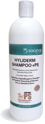 Hyliderm Shampoo +Ps [Cucumber Melon] 16 oz By Ceva(Vet)