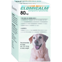Clomicalm Tablets 80mg (Green) 44.1-176Lbs Canine B30 By Elanco(Vet)