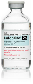 Mepivacaine Inj 20Mg/ml 50ml By Hospira