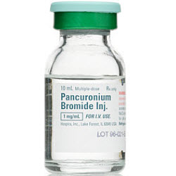 Pancuronium Bromide Inj 1Mg/1ml 10cc By Hospira