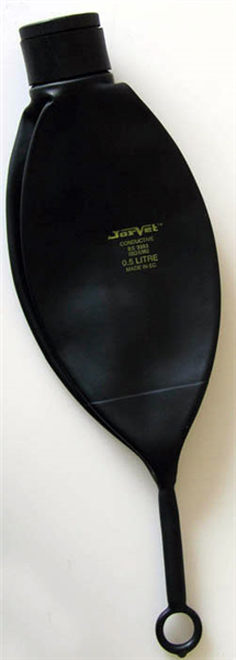 Anesthesia Bag Rebreathing 0.5 Liter Black Rubber Each By Jorgensen(Vet)