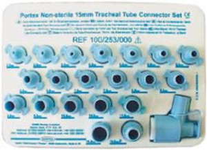 Endotracheal Tube Adapter Portex 3.5mm Each By Jorgensen(Vet)