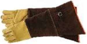 Handling Gloves Jorvet Animal Gauntlet (Elkhide) 23 Pair By Jorgensen(Vet)