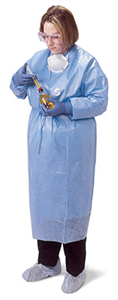 Chemoplus Maximum Protection Gown - Closed Back Design; Poly-Coated ...