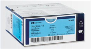 Suture #0 Surgipro (C-17) 3/8 Circle Rev Cut 39mm 30 Blue B36 By Medtronic