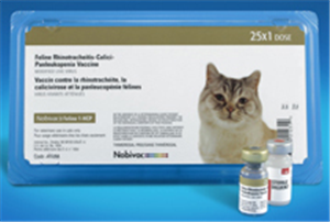 Nobivac Feline 1-Hcp [25 X1-Dose] B25 By Merck Animal Health