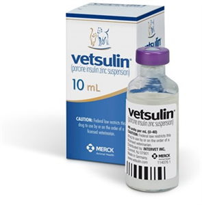 Vetsulin [Porcine Insulin Zinc Suspension] U40 10cc By Merck Animal Health