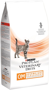 Feline Om Overweight Management Prescription Diet 16Lb By Nestle Purina ...