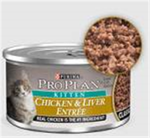 Pro Plan Focus Kitten Chicken & Liver Entr e Classic 24 X3 oz . C24 By ...