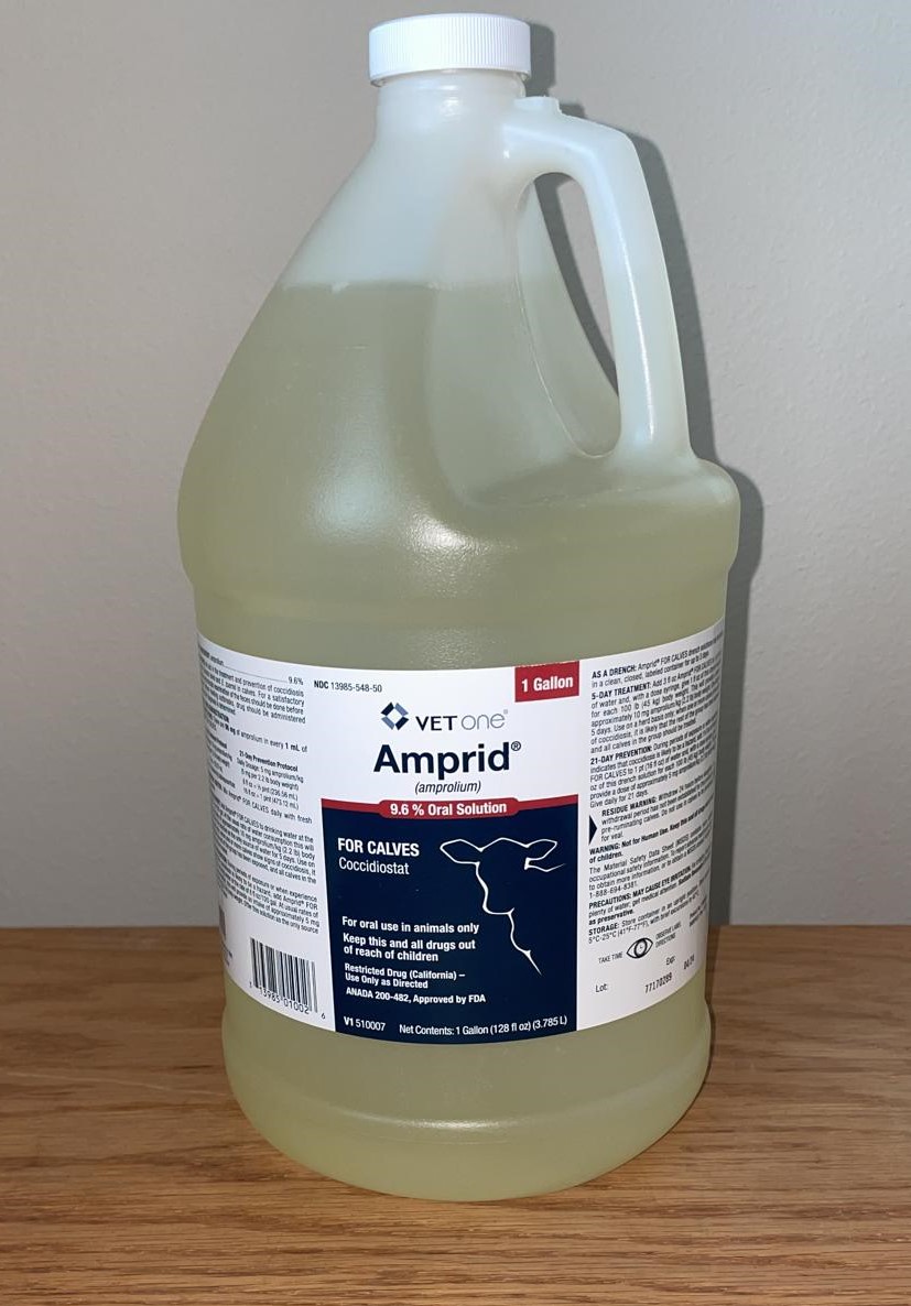 Amprid For Calves 9.6% Oral Solution Gal By Vet One