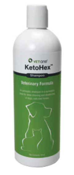 Ketohex Shampoo 16 oz By Vet One