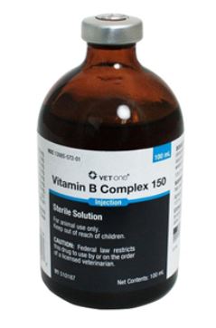 Vitamin B Complex 150 100cc By Vet One Refrigerated