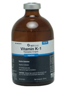 Vitamin K1 Inj 100cc By Vet One