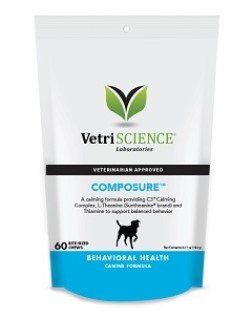 Composure for Behavioral Health, Canine Formula, 60 Bite-Sized Soft ...