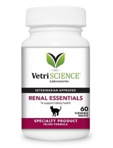 Renal Essentials Feline Formula, 60 Chewable Tablets By Vetri-Science