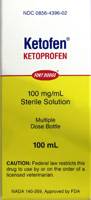 Ketofen Inj (Ketoprofen) 50cc By Zoetis